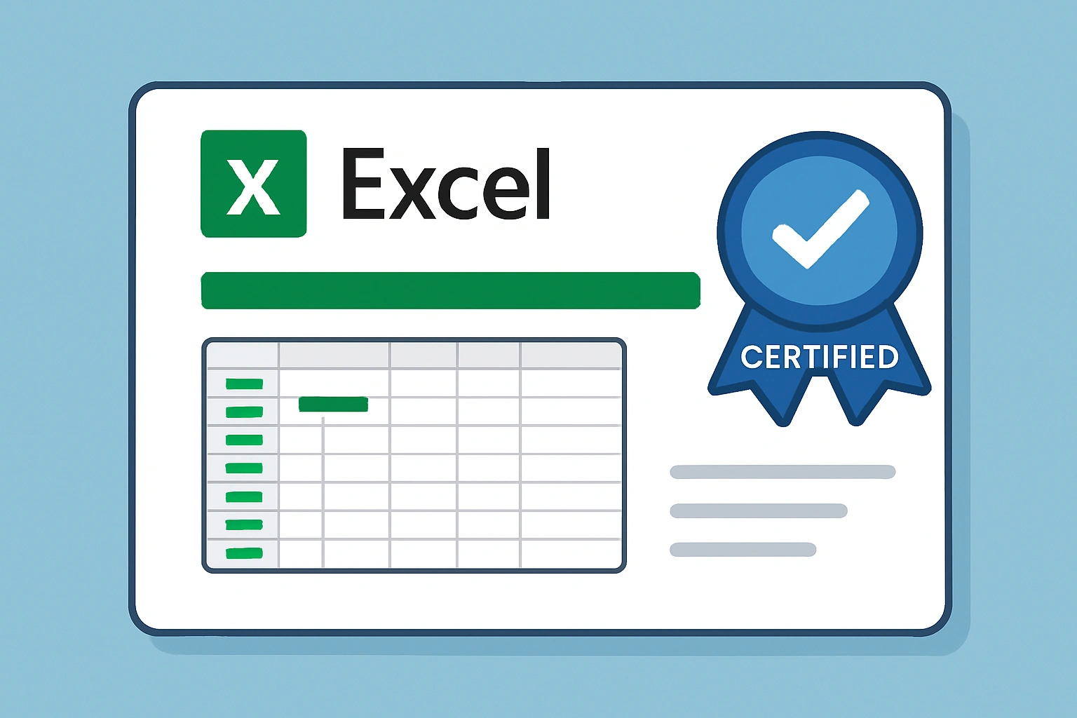Les 5 certifications Excel les plus reconnues en 2025